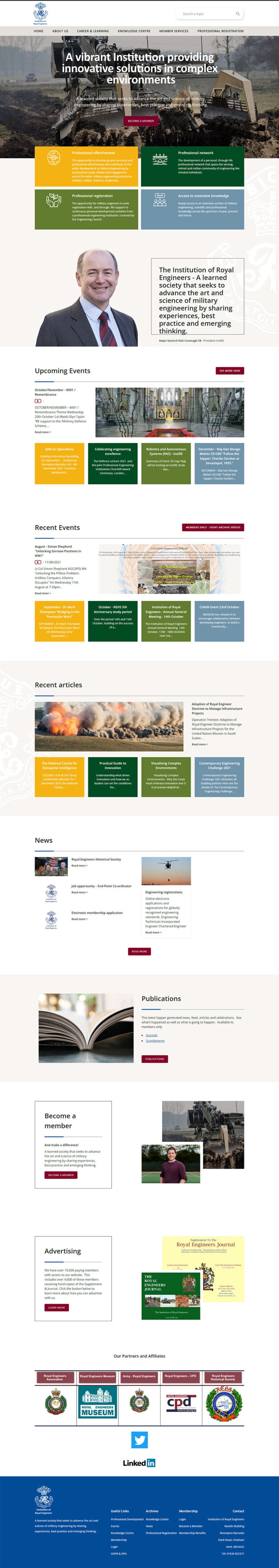 Case Study: Institution of Royal Engineers - Link Digital